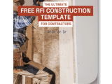 Free Rfi Construction Template